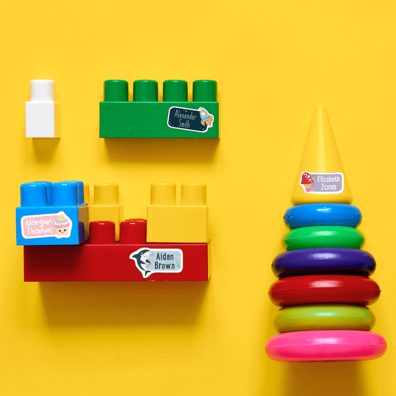 Label Daddy: Stick-on Name Labels For Kids | Personalized & Durable ...