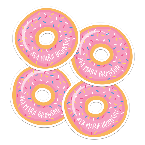 Donut Die-Cut Labels – LabelDaddy
