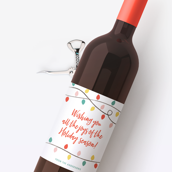 Holiday Wine Labels – LabelDaddy