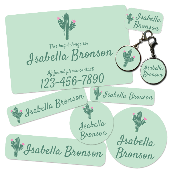 School Label Stickers | Personalized Name Labels for School Kids ...