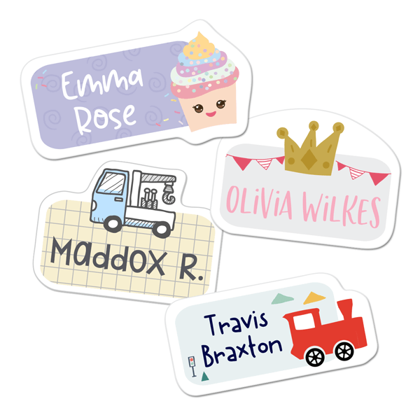 Label Daddy: Stick-on Name Labels For Kids | Personalized & Durable ...