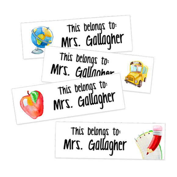 Teacher Labels & Name Tags - LabelDaddy