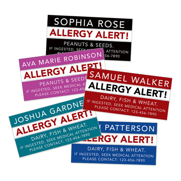 Allergy Labels – LabelDaddy