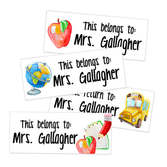 Teacher Labels & Name Tags - LabelDaddy
